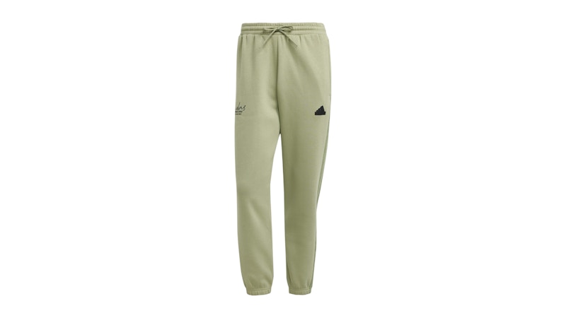 adidas Brand Love Fleece Joggers Tent Green Men's - FW25 - US