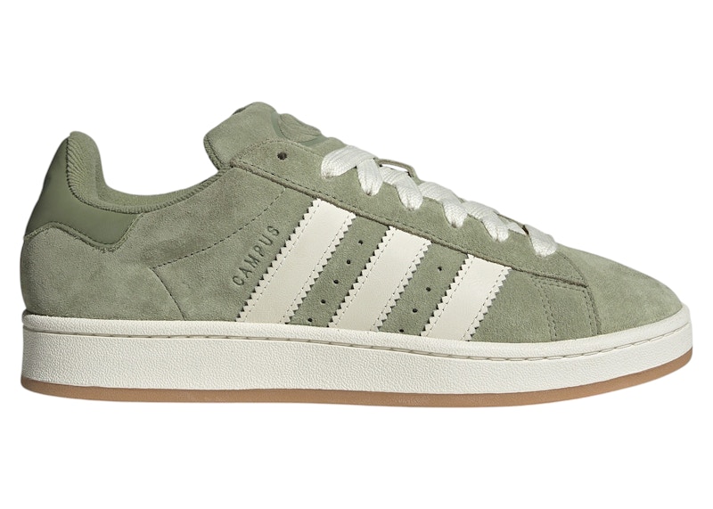adidas Campus 00s Camp Tent Green Off White Gum Men's - JS1103 - US