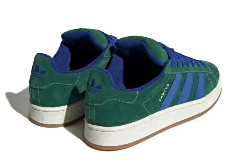 adidas Campus 00s Dark Green Semi Lucid Blue Men's - HQ4571 - US
