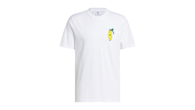 adidas Chip In Nyc Graphic Tee White Men's - FW25 - US
