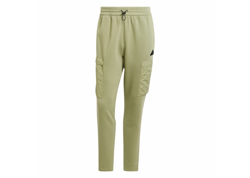adidas City Escape Fleece Pants Tent Green Men's - SS24 - US