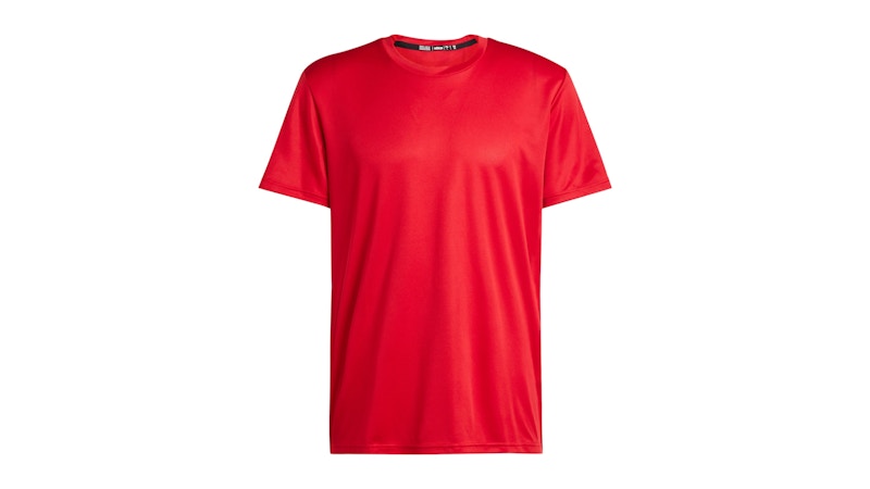 adidas Clima Tech Tee Power Red/White Men's - SS25 - US