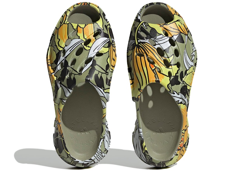 adidas Clog Stella McCartney Floral Tent Green - HP6712 - US