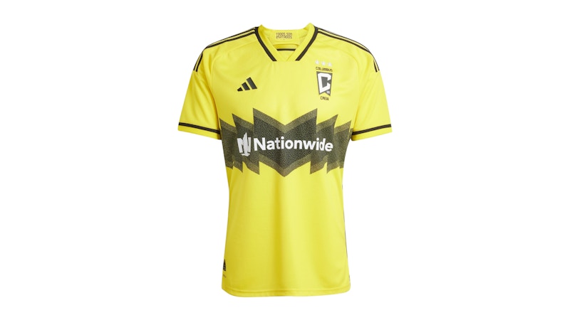 adidas Columbus Crew 24/25 Home Authentic Jersey Team Yellow Men's ...