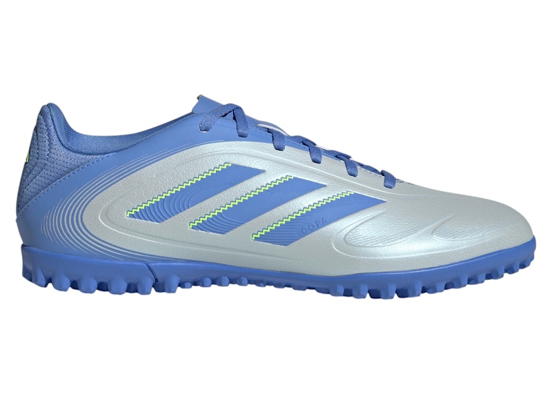 adidas Copa Pure 3 Club Turf Halo Blue Blue Fusion Lucid Lemon Men's ...
