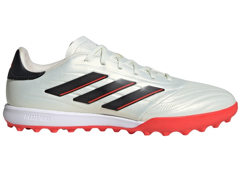 adidas Copa Pure II Elite Turf Ivory Core Black Solar Red Men's ...