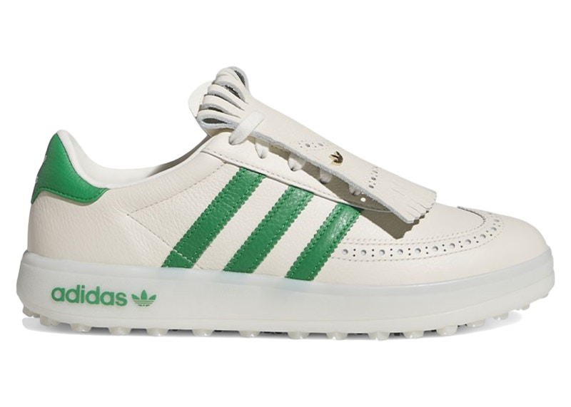 adidas Coursecup Spikeless Golf Chalk White Green Almost Yellow Men's ...