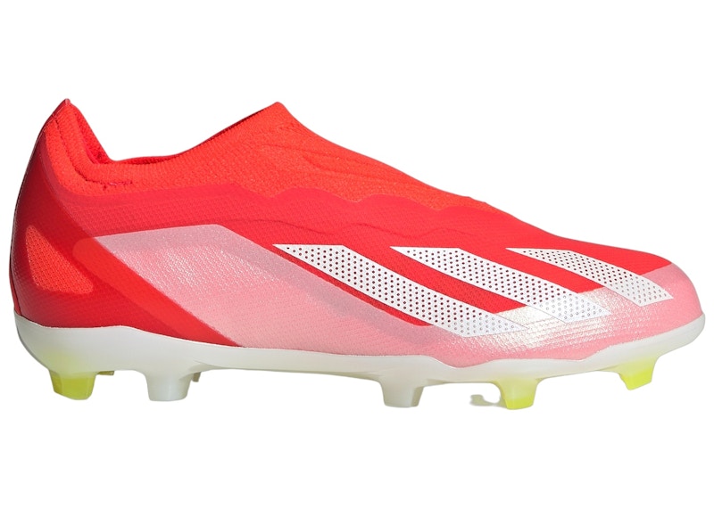 adidas Crazyfast Elite Laceless FG Solar Red Cloud White Team Solar ...