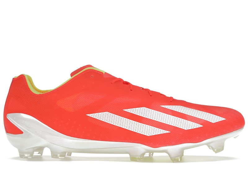 adidas Crazyfast+ FG Solar Red Cloud White Team Solar Yellow Men's ...