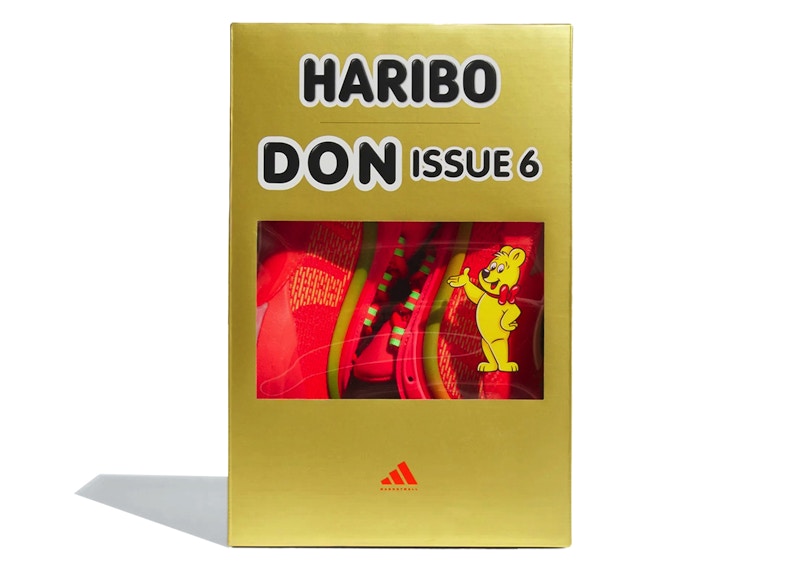 adidas D.O.N. Issue #6 Haribo Goldbears Lucid Red Men's - JH7917 - US