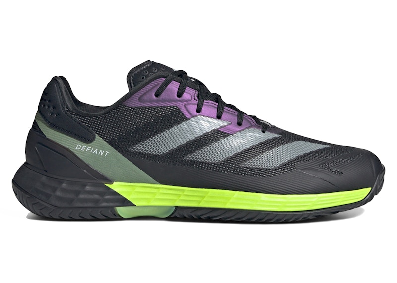 adidas Defiant Speed 2 Black Lucid Lemon Men's - IH3091 - US
