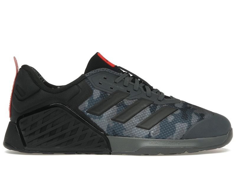 adidas Dropset 3 GFX Grey Core Black Bright Red Men's - IH8293 - US