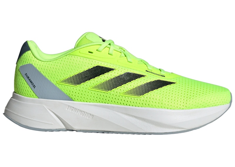 adidas Duramo SL Lucid Lemon Core Black Wonder Blue Men's - IF7256 - US