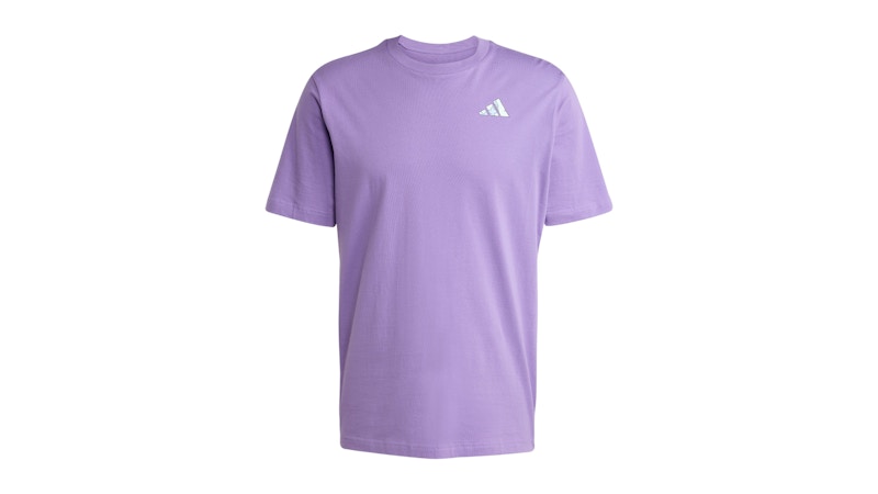 adidas Earth Day Graphic Tee Violet Fusion Men's - FW25 - US