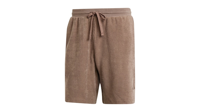 adidas Elevated All Szn Terry Loop Shorts Earth Strata Men's - SS25 - US