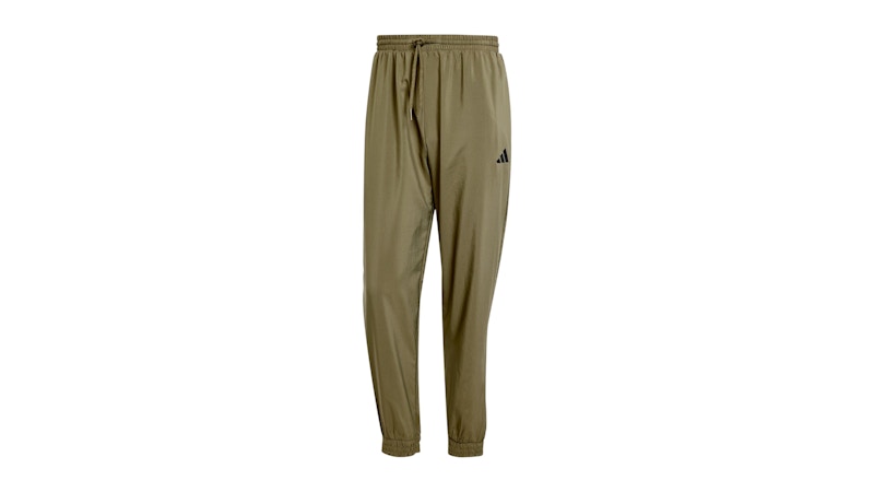adidas Essentials Small Logo Stanford Tracksuit Bottoms Olive Strata ...