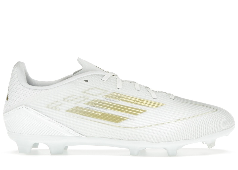 adidas F50 League Multi-Ground Cloud White Gold Metallic Men's - IE0604 ...