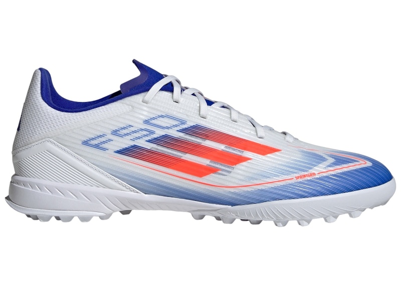 adidas F50 League Turf Cloud White Solar Red Lucid Blue Men's - IF1343 - GB