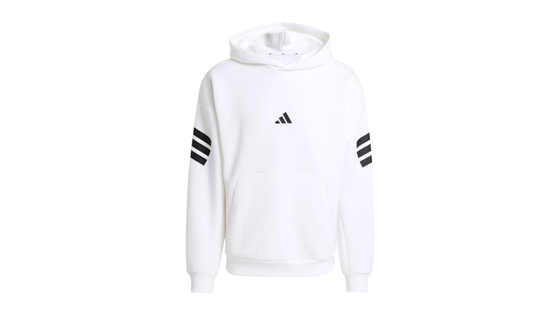 adidas Future Icons 3-Stripes Hoodie White Men's - SS25 - US