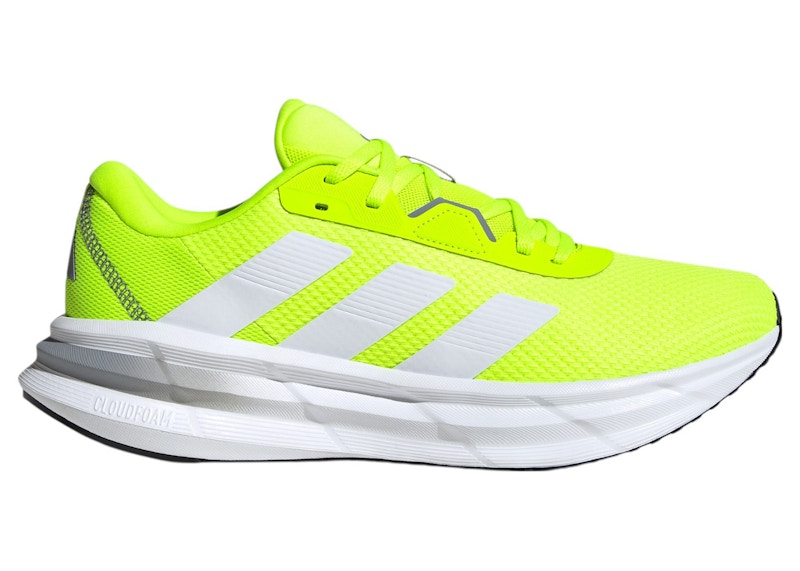 adidas Galaxy 7 Lucid Lemon Cloud White Grey Men's - JQ2624 - US