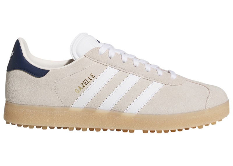 adidas Gazelle Spikeless Golf Chalk White Night Indigo Hombre - HP7073 - US