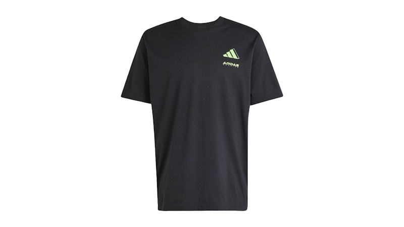 adidas Gradual Runner Graphic T-Shirt Black Men's - SS25 - US