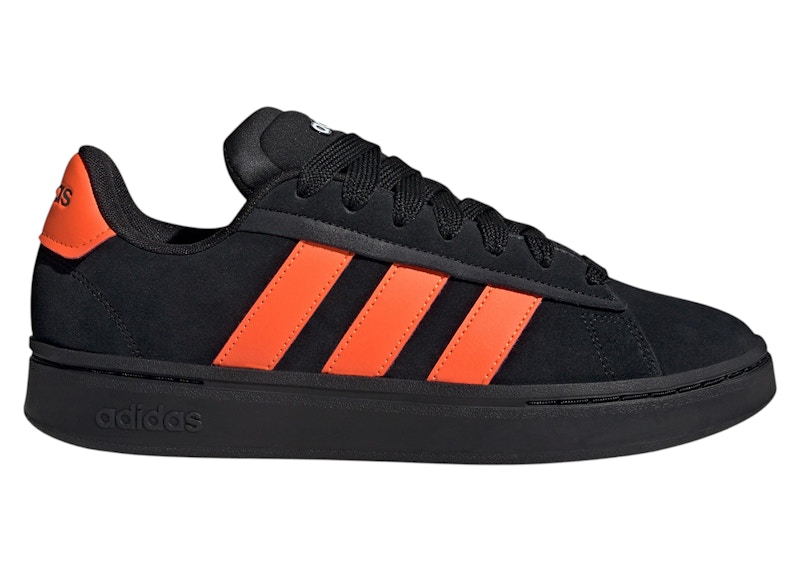 adidas Grand Court Alpha Black Impact Orange Men's - JP7532 - US