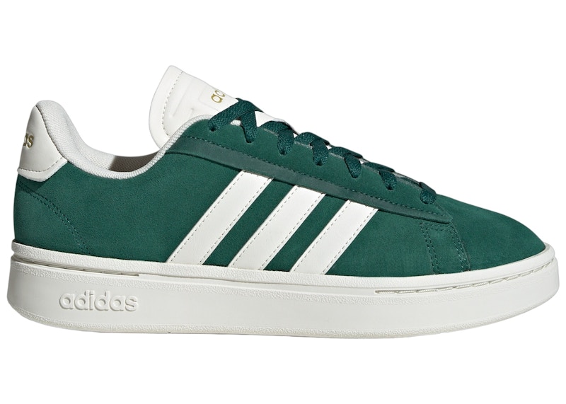 adidas Grand Court Alpha Collegiate Green Off White Gold Metallic ...