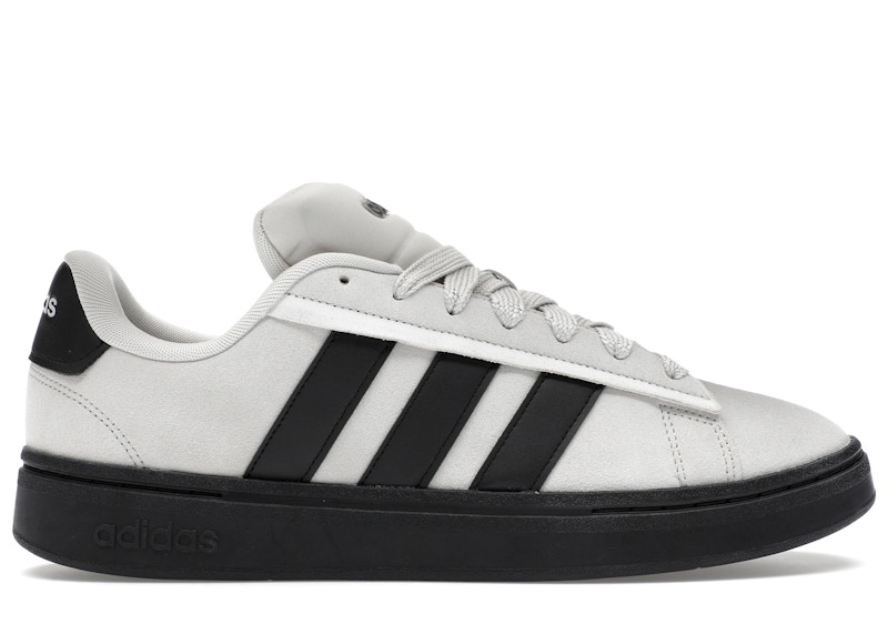 adidas Grand Court Alpha Grey Core Black Men's - IH1287 - US