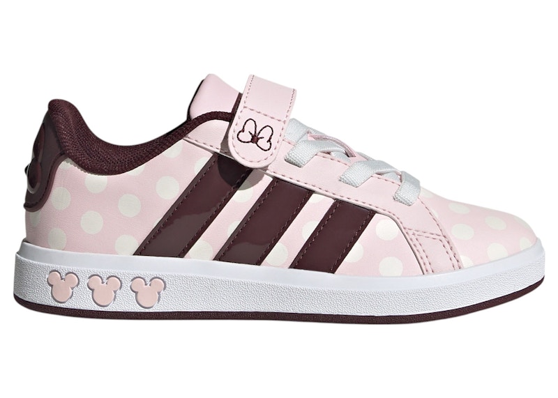 adidas Grand Court Disney Minnie Mouse Clear Pink Aurora Ruby Chalk ...
