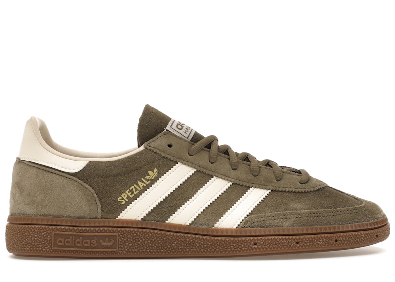 adidas Handball Spezial Olive Strata Cream White Hombre - JR2121 - US