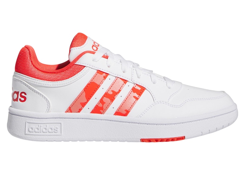 adidas Hoops 3 Cloud White Bright Red Wonder Clay (Women's) - ID1117 - GB