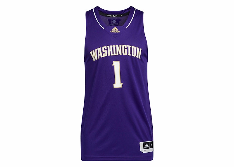 adidas Huskies NCAA Swingman Jersey Team College Purple/Team College ...