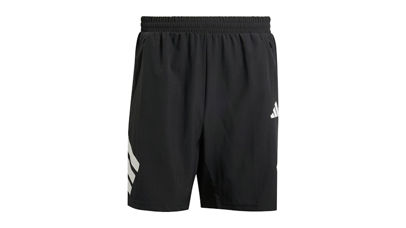 adidas Icon 3-Stripes Shorts Black/White Men's - SS25 - GB