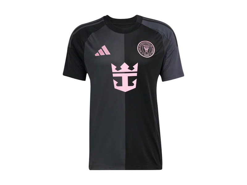 adidas Inter Miami CF 25/26 Messi Away Jersey Black Men's - SS25 - US