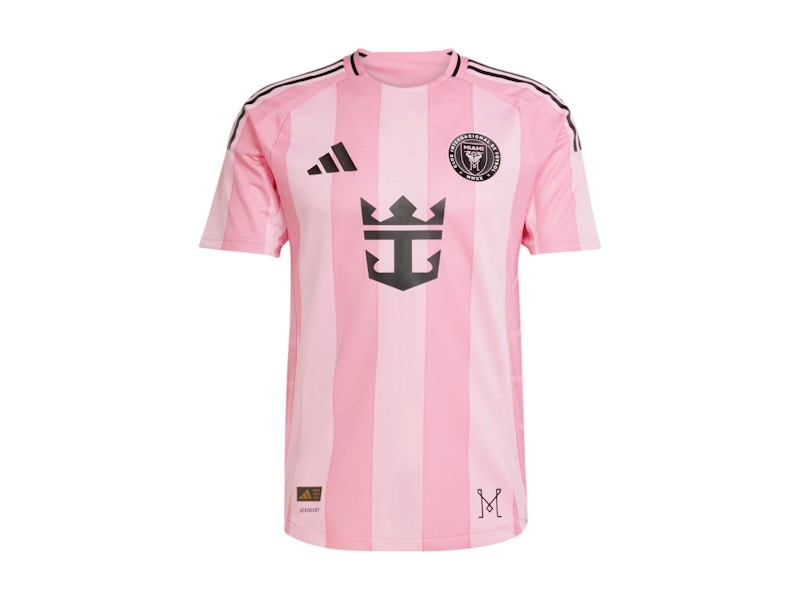 adidas Inter Miami CF 25/26 Messi Home Authentic Jersey Easy Pink Men's ...