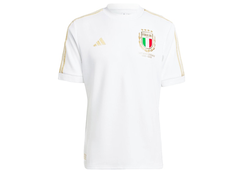 adidas Italy 125th Anniversary Kit White Men's - SS23 - US