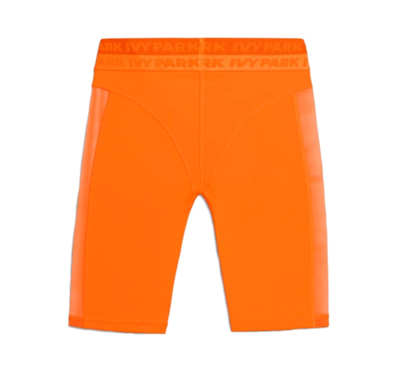 adidas Ivy Park Cycling Shorts Solar Orange/Semi Solar Orange - FW19 - US