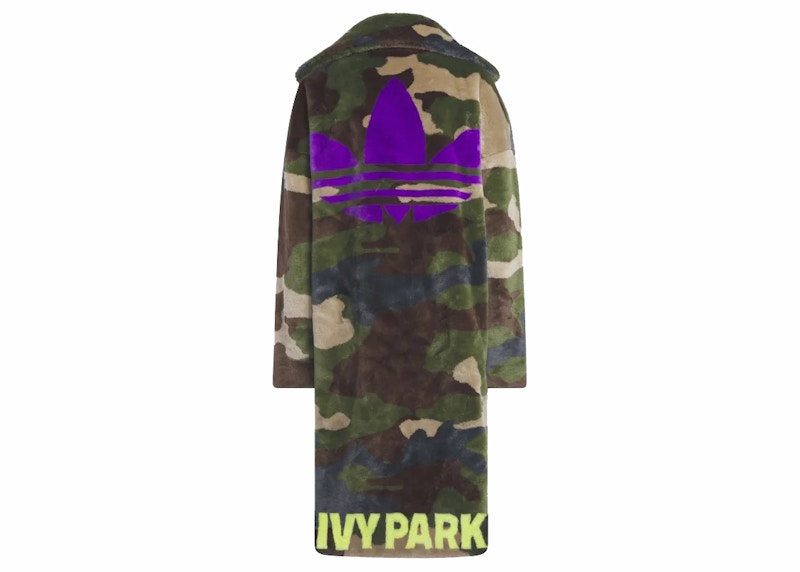 adidas Ivy Park Faux Fur Coat (All Gender) AOP Camo - SS23 - US