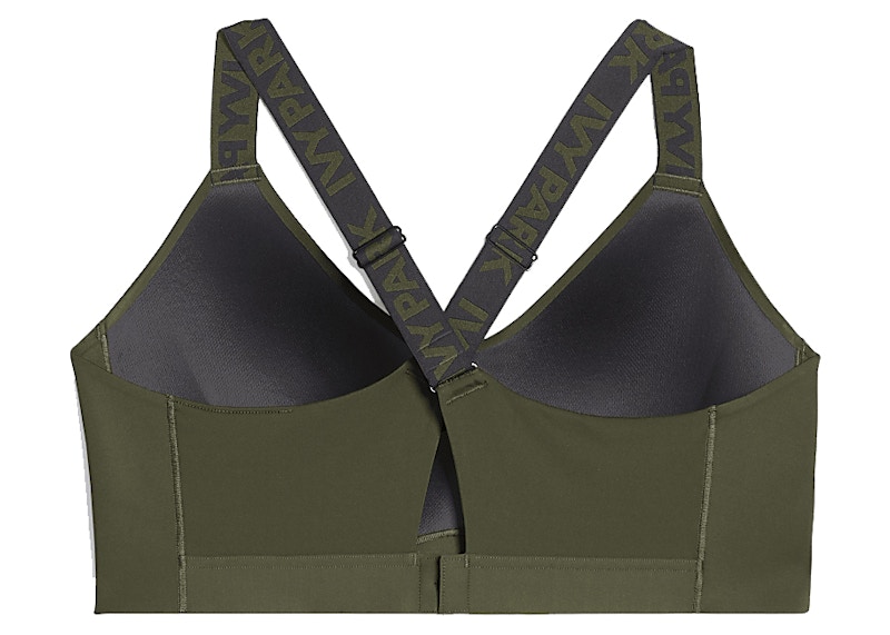 adidas Ivy Park x Peloton BR Tape Bra (Plus Size) Focus Olive/Black ...