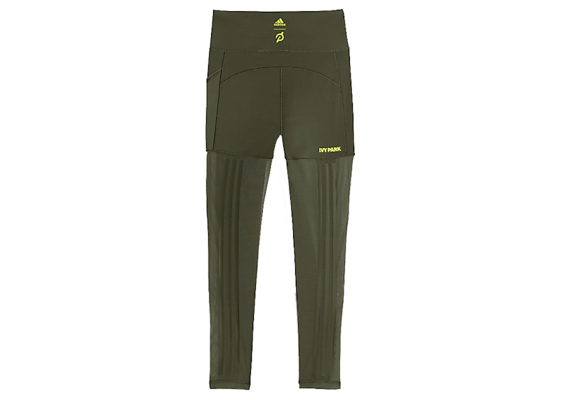 adidas Ivy Park x Peloton Power Tights Focus Olive/Black - FW21 - US