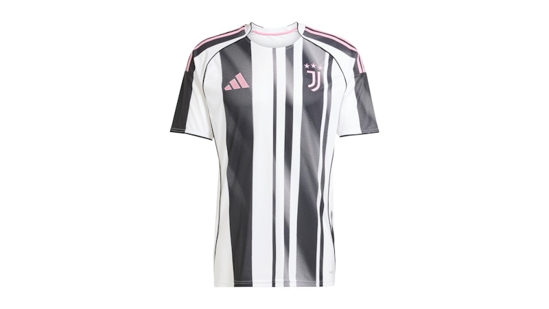 adidas Juventus 25/26 Home Jersey White Black 남성 - SS25 - KR