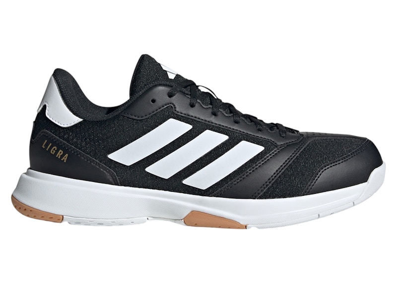 adidas Ligra 8 Indoor Core Black Cloud White Men's - IH0526 - US