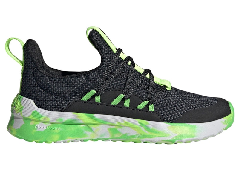 adidas Lite Racer Adapt 5.0 Core Black Lucid Lemon (GS) - IG2490 - US