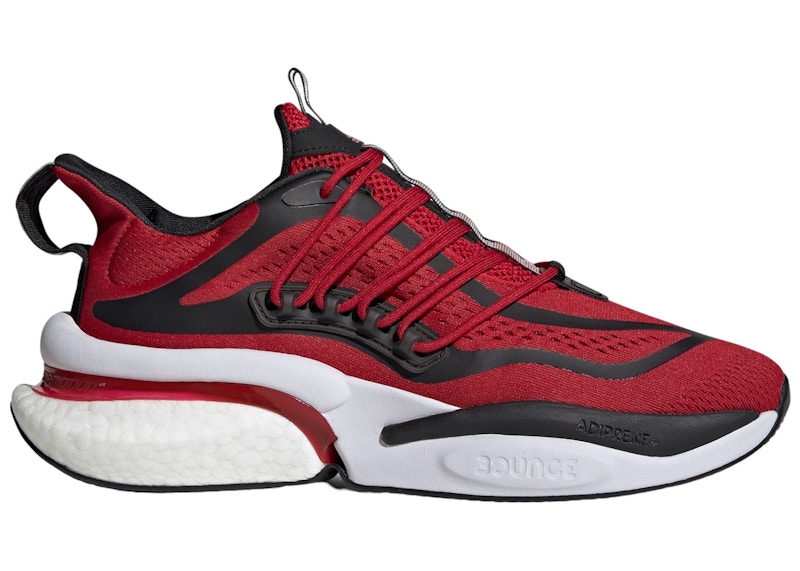 adidas Louisville Alphaboost V1 Team Power Red Core Black Cloud White ...