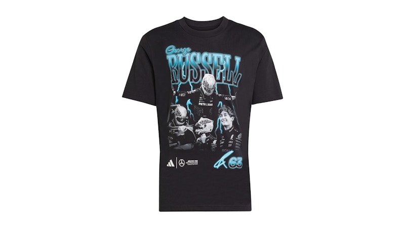 adidas Mercedes- Amg Petronas Formula Team George Russell Graphic Tee ...