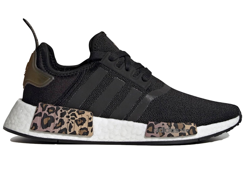 adidas NMD R1 Black Leopard (Women's) - GX2027 - US