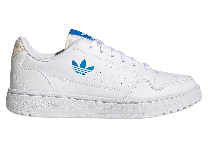 adidas NY 90 Cloud White Blue Rush Ecru Tint (GS) - GZ1875 - US