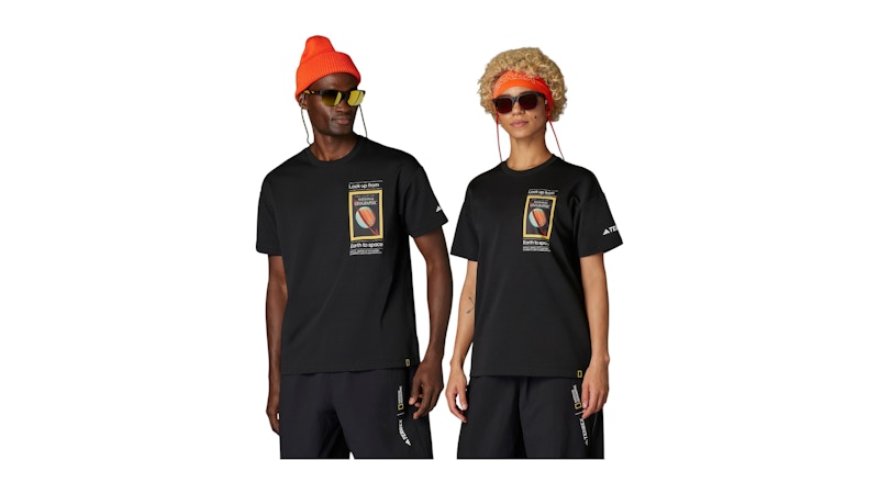 adidas National Geographic Uf Aeroready Graphic T-Shirt Disney Black ...
