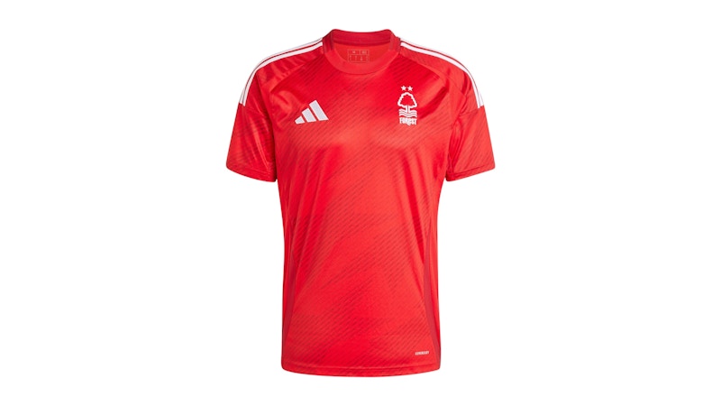 adidas Nottingham Forest FC 24/25 Home Jersey Red Men's - FW25 - US